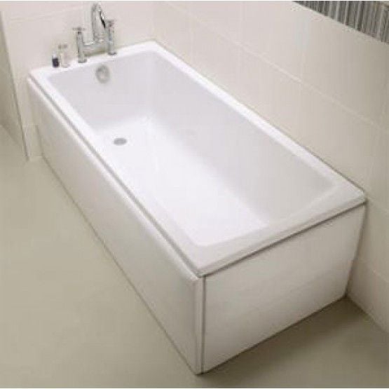 Vitra Flat Bath 1700mm Acrylic Front Bath Panel - White 54910001000