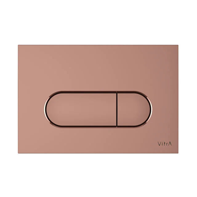 Vitra Loop Flush Plate Soft Copper For Wc Frame And Concealed Cistern