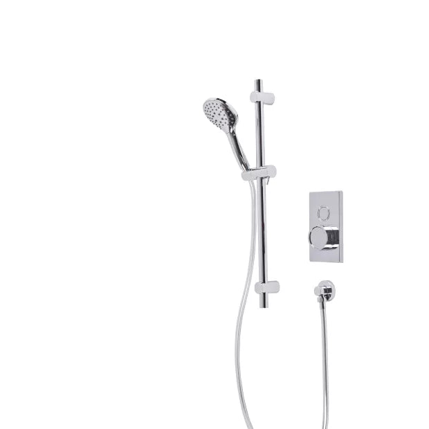 Tavistock Axiom Shower Kit with Single Function Valve Riser Rail & Thr