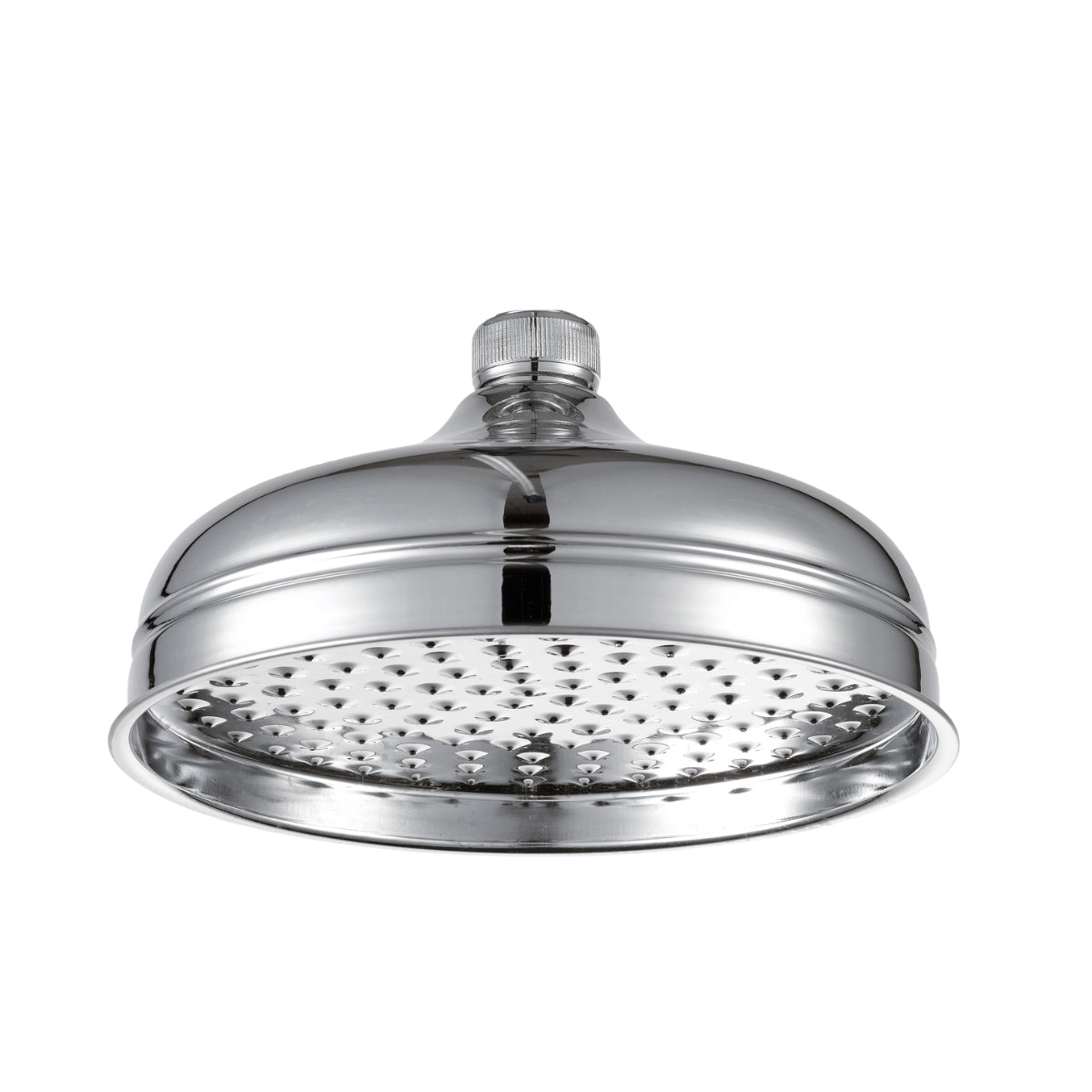 JTP Victorian Fixed Shower Head - 150mm Diameter - Chrome